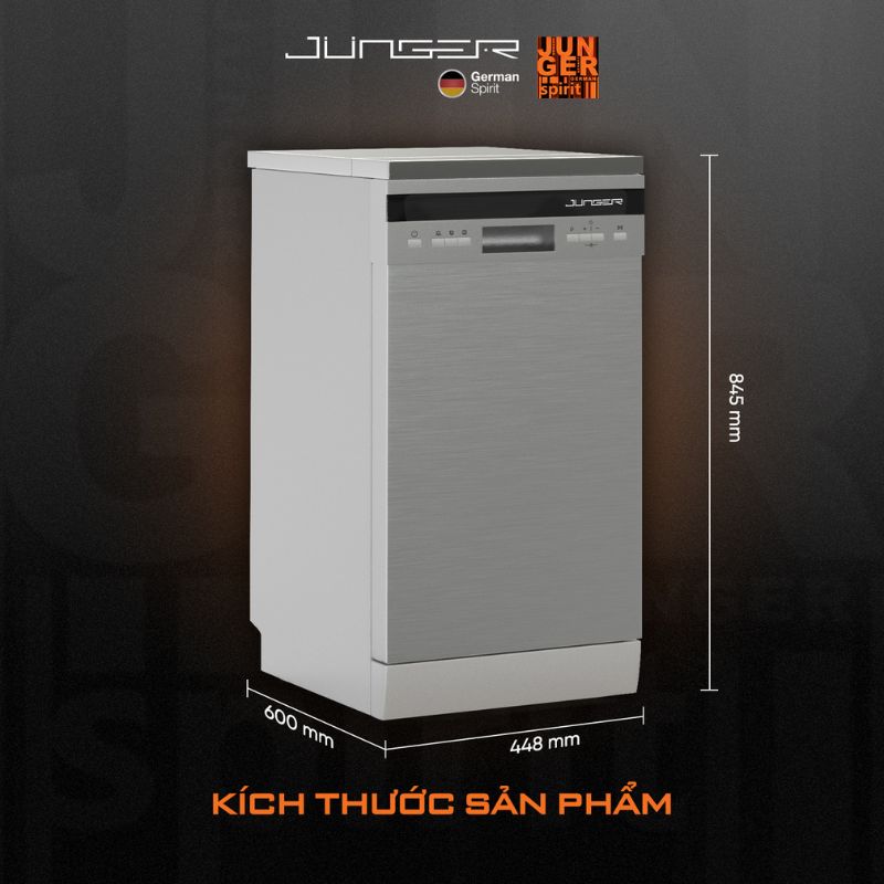 Máy rửa bát độc lập Junger DWJ-450